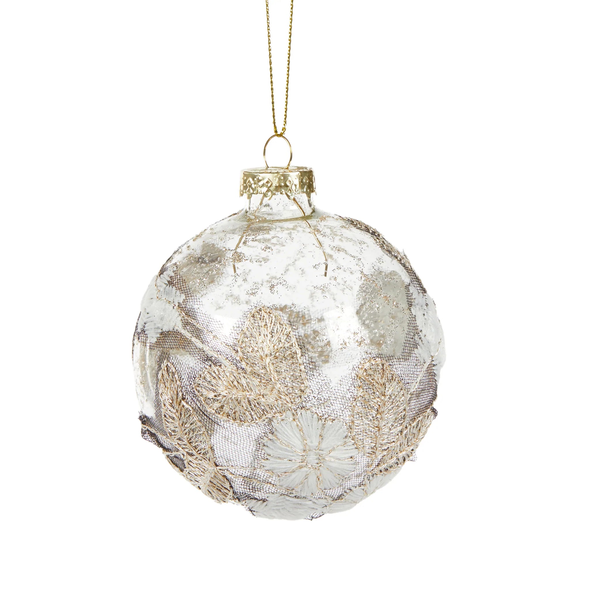 Smokey Floral Bauble – Merry & Bright
